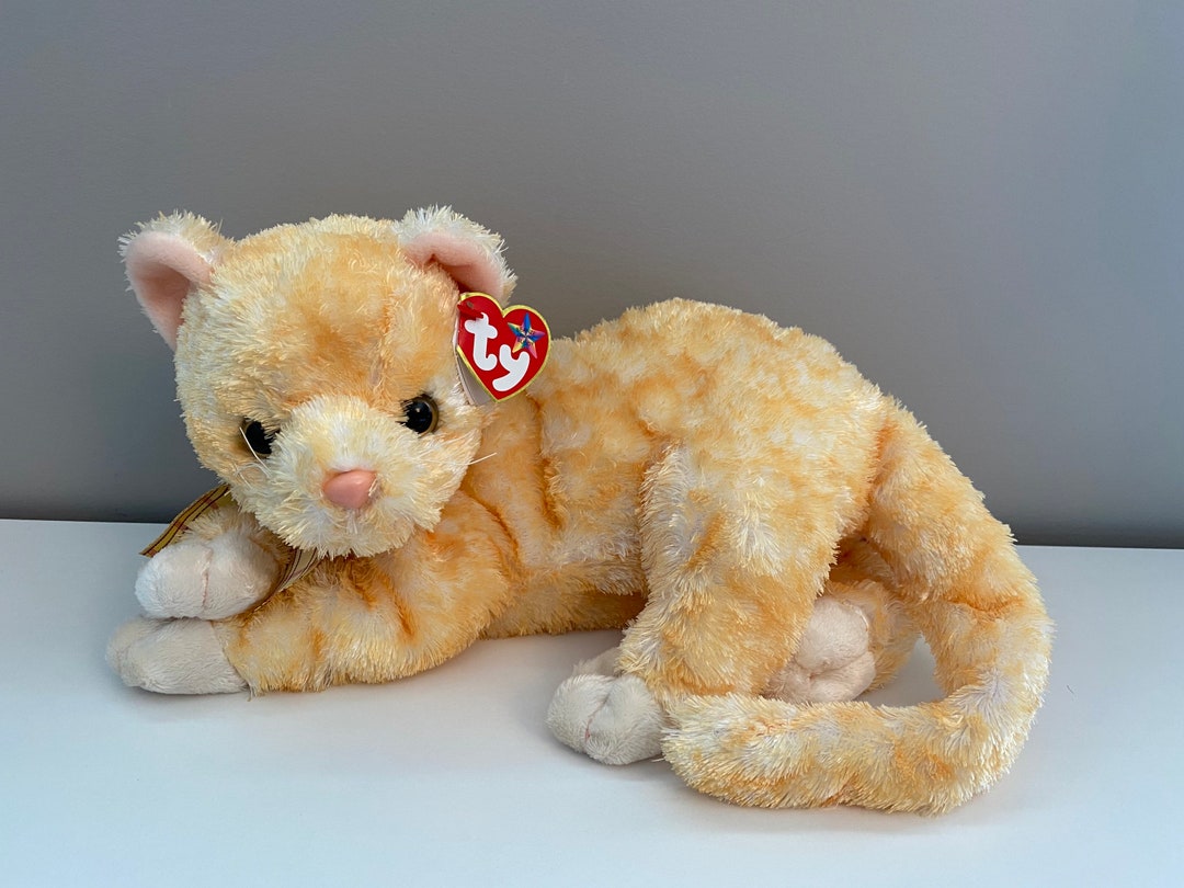 Ty Beanie Buddy empress the Tabby Cat rare 13 Inch - Etsy
