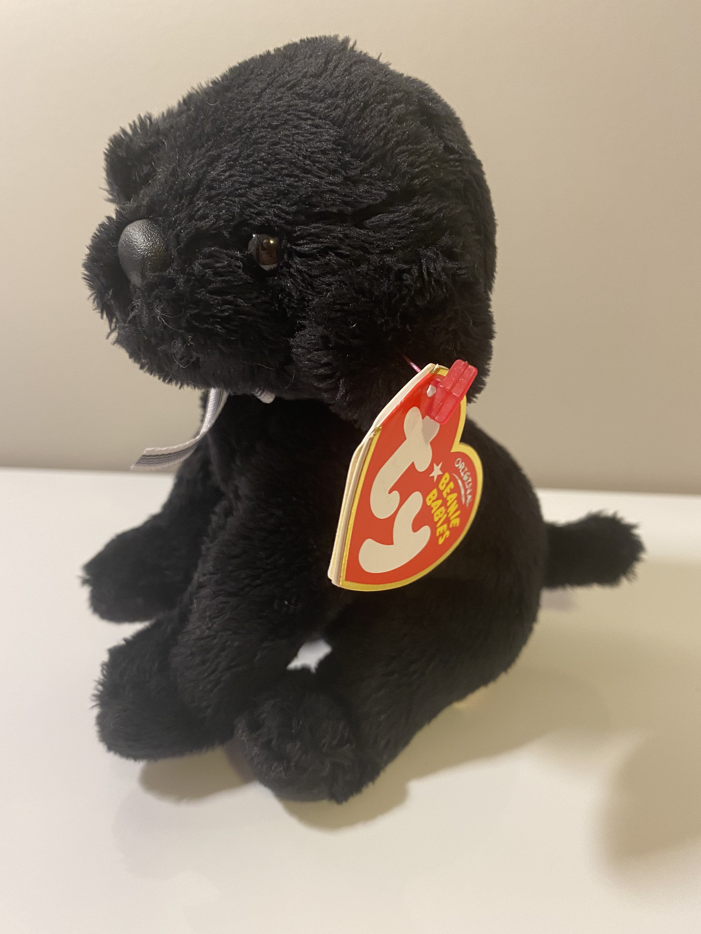 TY Beanie Baby Chaser the Black Lab Dog Plush 6 inch | Etsy