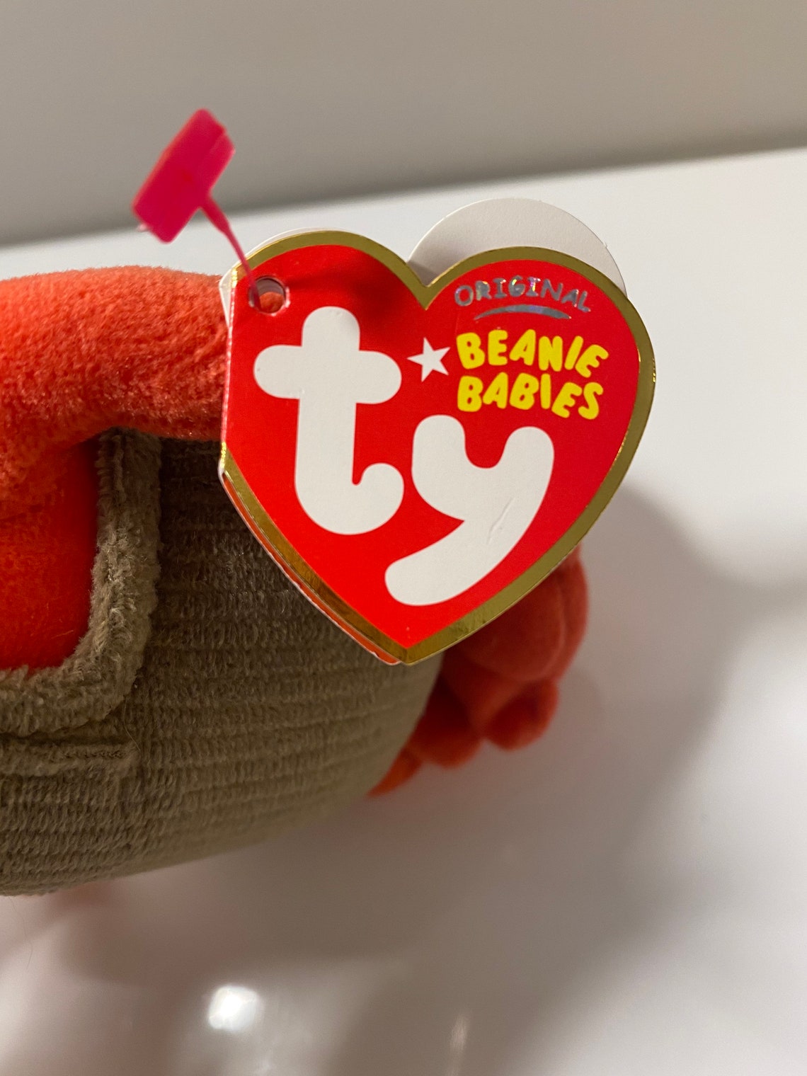 Ty Beanie Baby “ruddle” the Red Boblin - From Children’s TV Show the ...