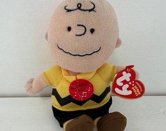 Peanuts Talking Charlie Brown Plush Toy Christmas Plush 8 - Etsy