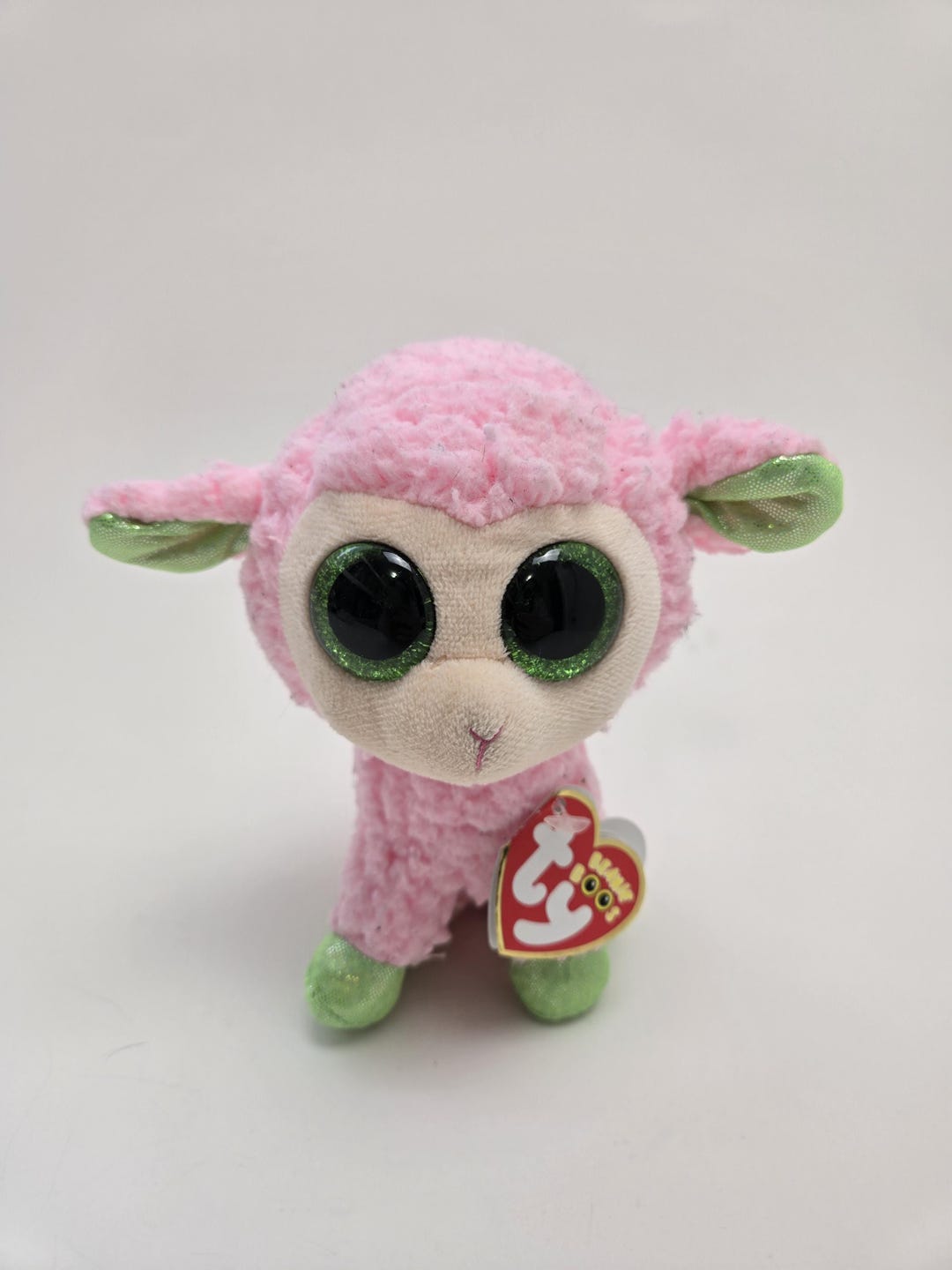 Ty Beanie Boo “babs” the Pink Lamb (6 Inch) - Etsy