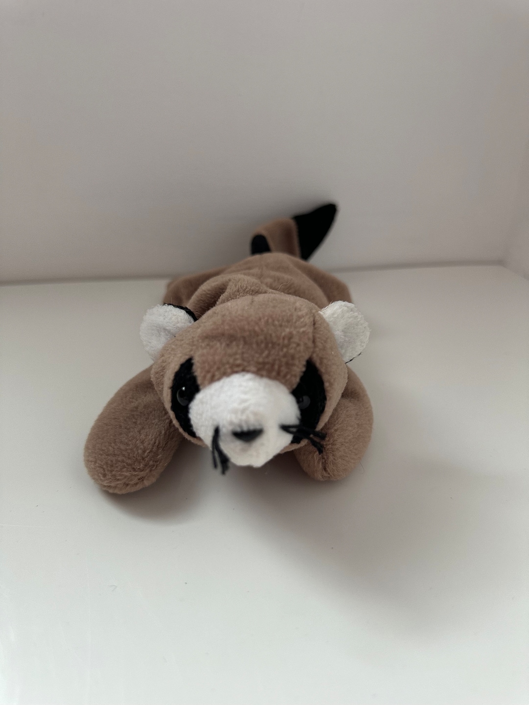Ty Beanie Baby “ringo” the Racoon - 2nd Gen Tush Tag, No Hang Tag! (6 ...