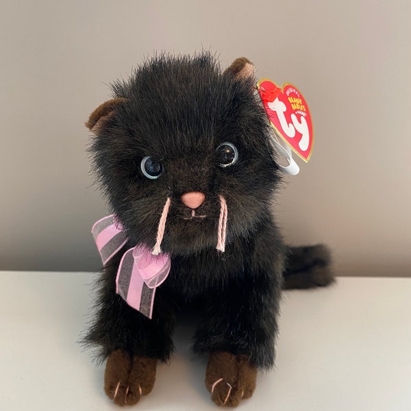 Black Cat Beanie Baby - Etsy