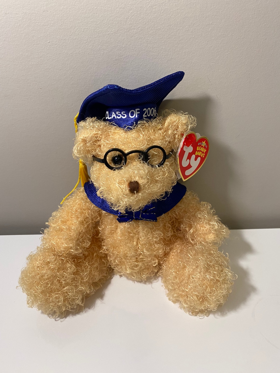 TY Beanie Baby “honors” the Graduation Bear Wearing Graduation Hat (7 ...