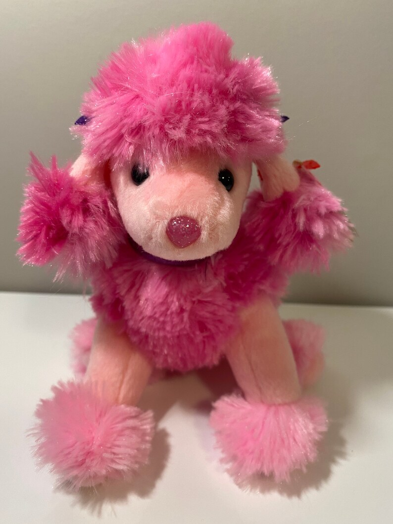 TY Beanie Baby ooh La La the Pink Poodle Plush 5.5 Inch - Etsy