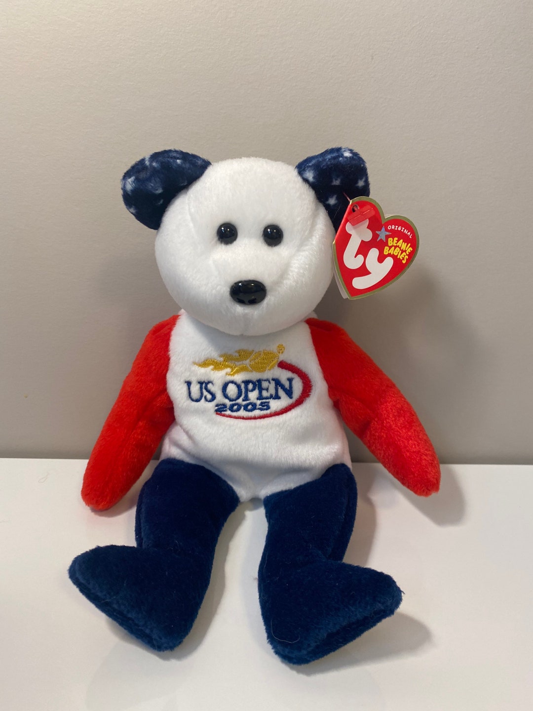 Ty Beanie Baby “smash” the US Open Tennis Bear! (9 Inch) - Etsy