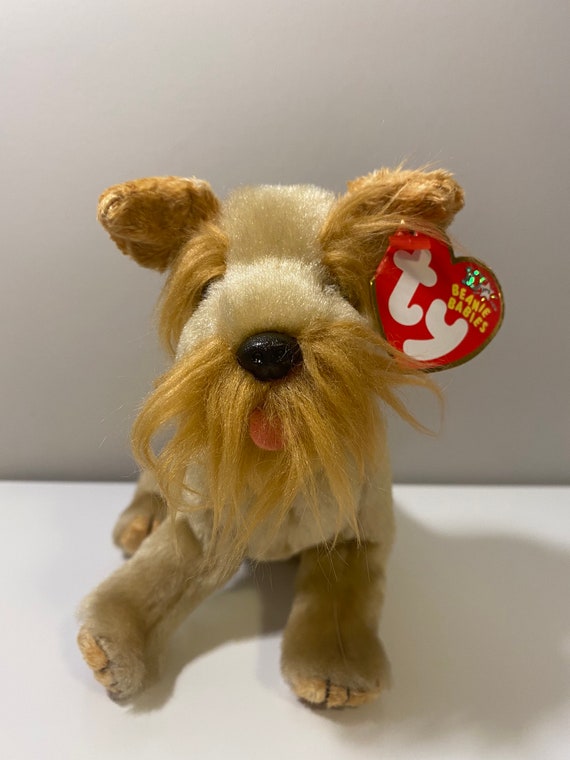TY Beanie Baby Schnitzel the Schnauzer Dog | Etsy