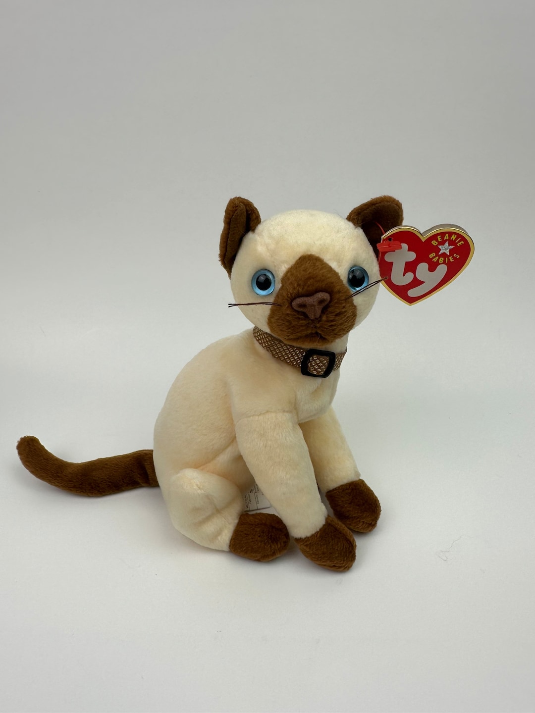 Ty Beanie Baby “siam” the Siamese Cat (7 Inch) - Etsy