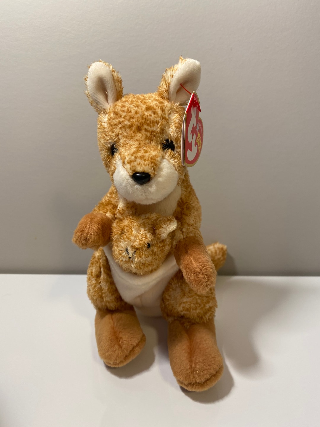 TY Beanie Baby willoughby the Kangaroo 7 Inch - Etsy