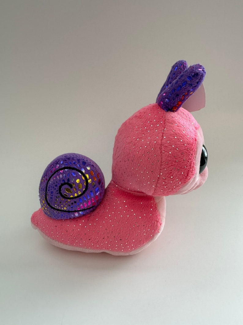 Ty Beanie Boo “scooter” the Snail Plush (6 Inch) - Etsy