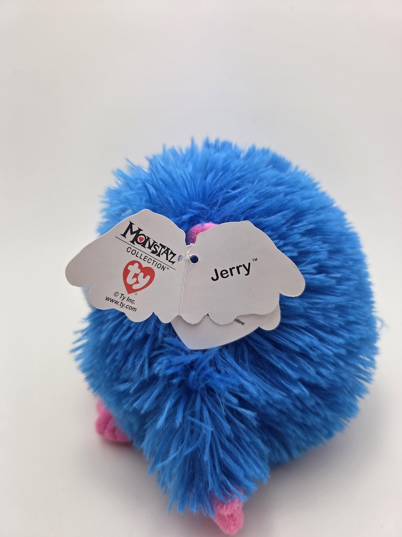 Ty Monstaz “jerry” the Blue Round Monster - Sound Not Working (small 6 ...