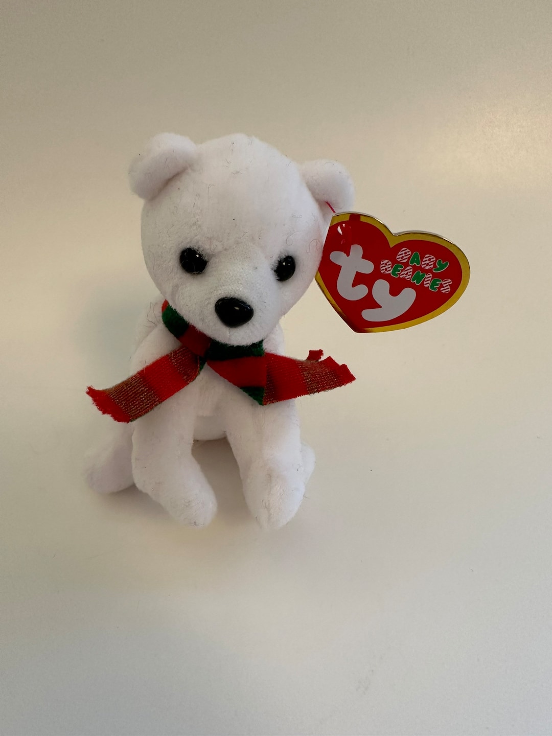 Ty Jingle Beanie “alpine” the Polar Bear- Small Tree Ornament! (4 Inch ...