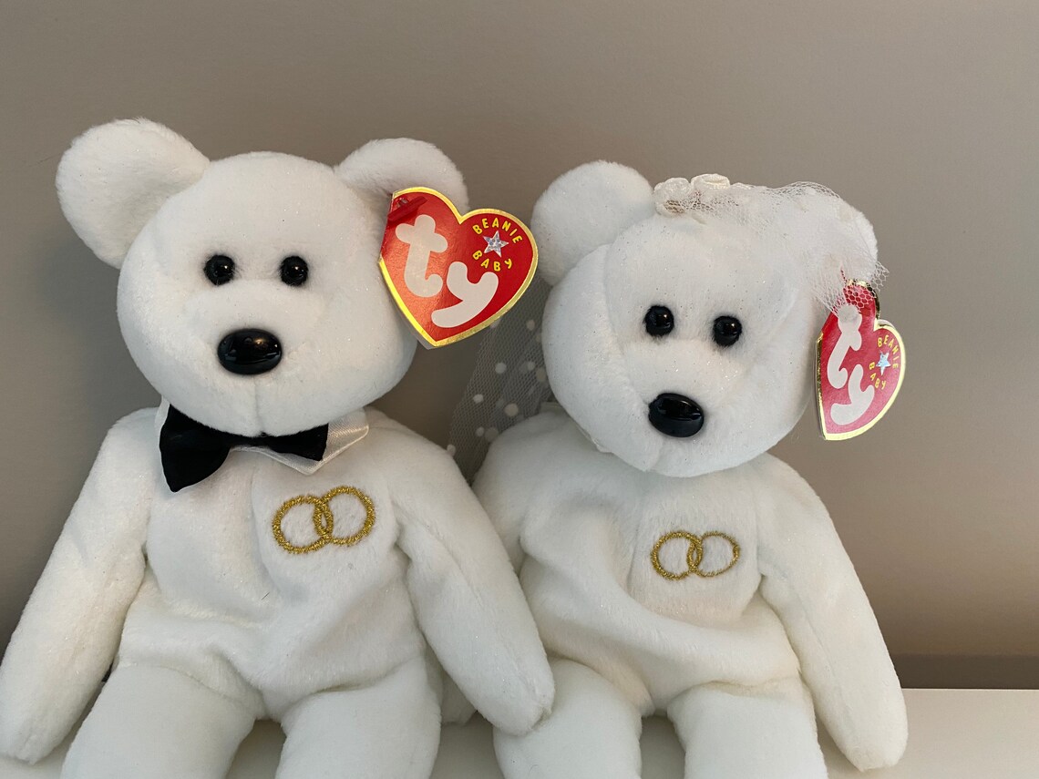 TY Beanie Baby Mr. and Mrs. the Husband and Wife Just | Etsy