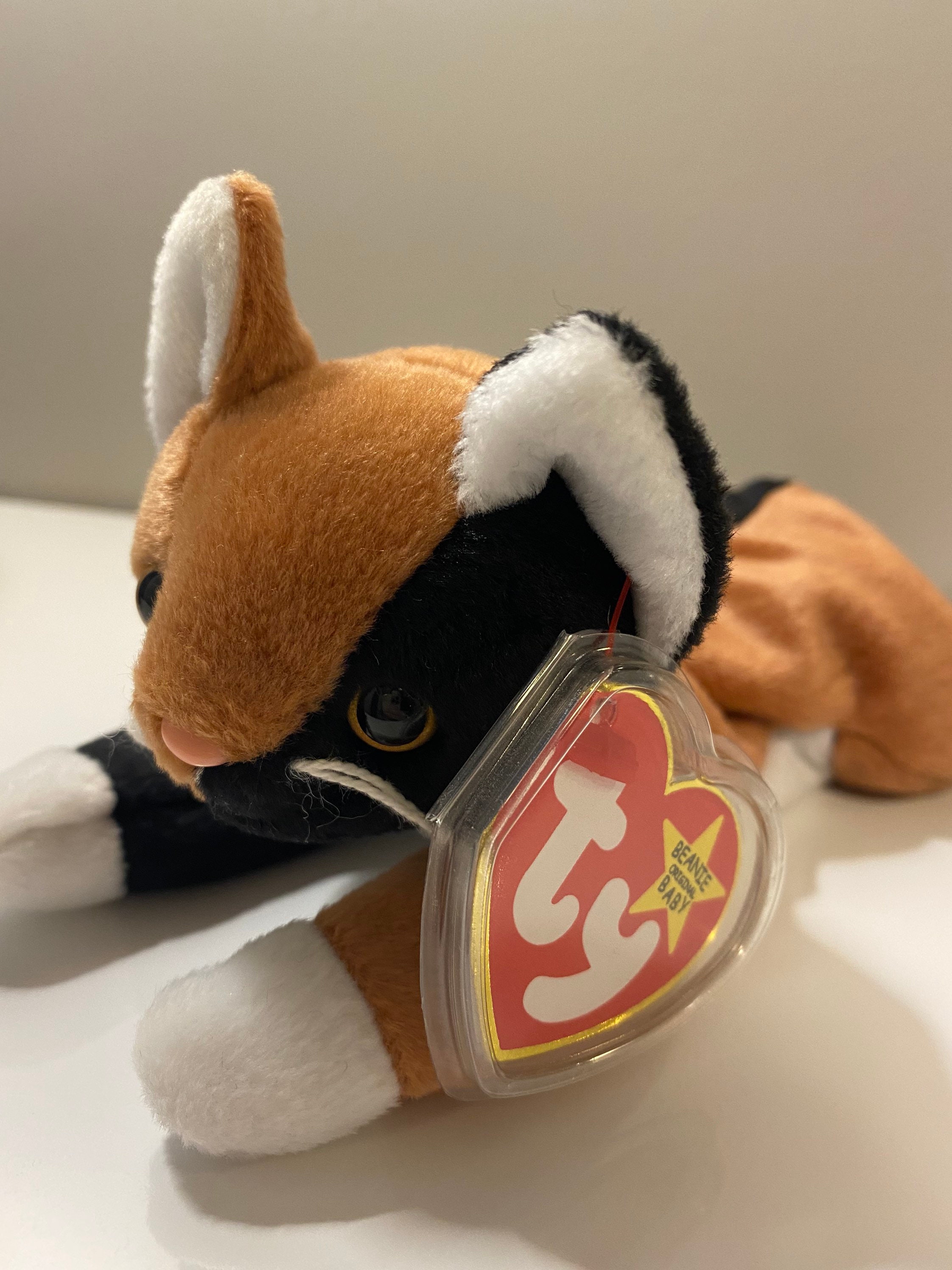 TY Beanie Baby chip the Adorable Calico Cat 8 Inch | Etsy