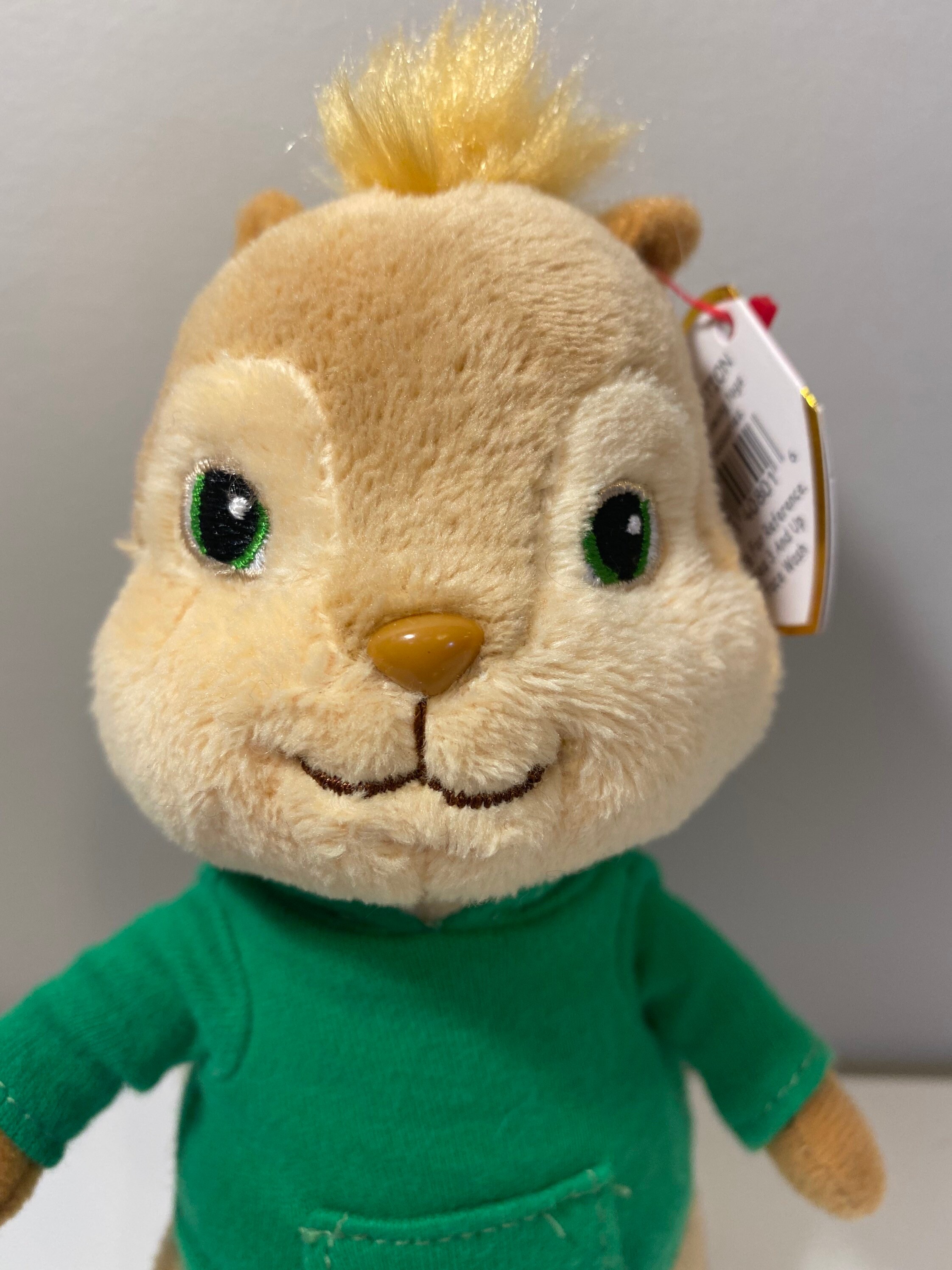 TY Beanie Baby Theodore from Alvin and the Chipmunks Rare | Etsy