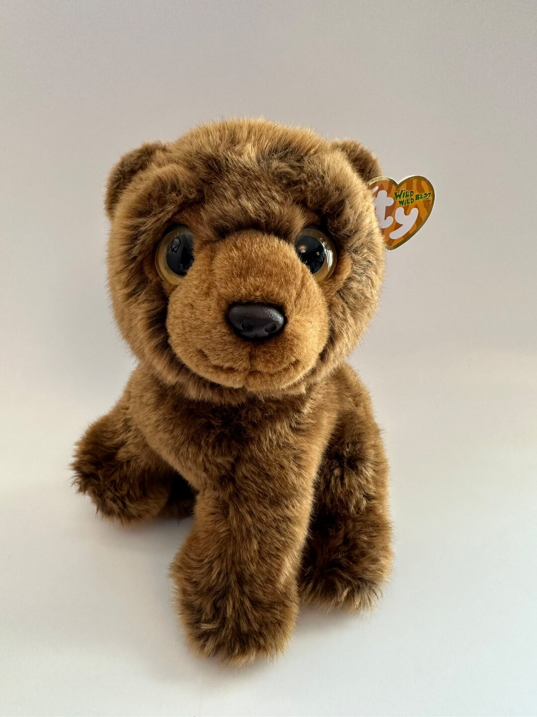 Ty Wild Wild Best Collection “yukon” the Brown Bear (10 Inch) - Etsy