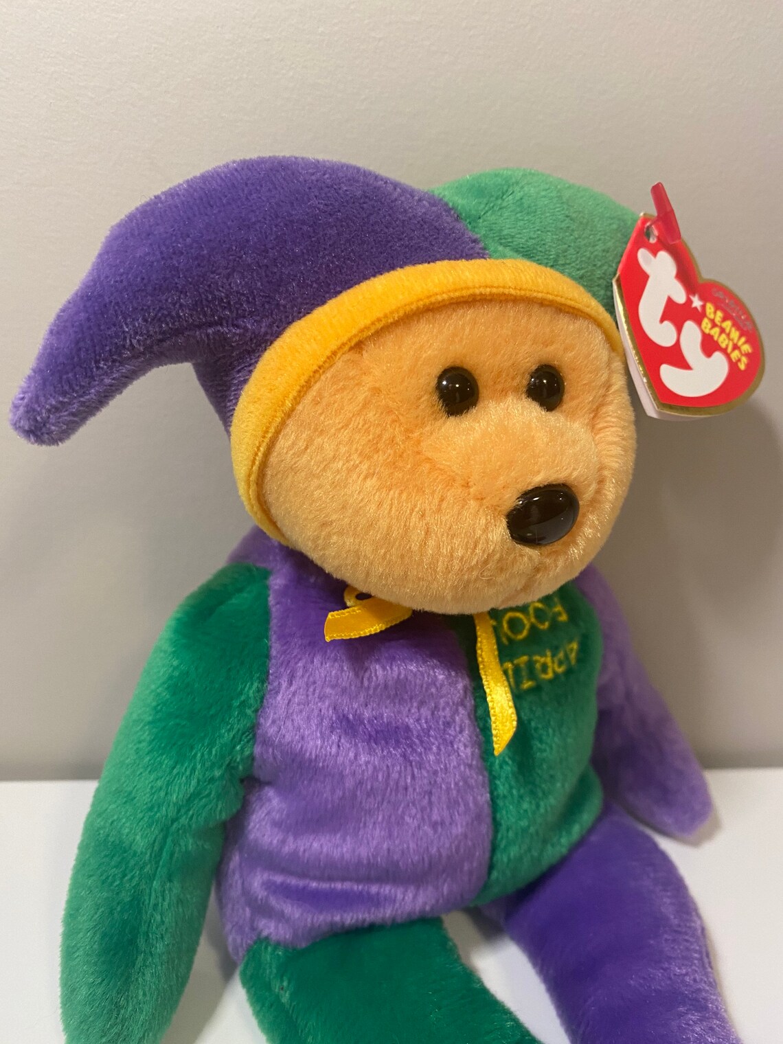 TY Beanie Baby april Fool the April Fools Bear Internet | Etsy