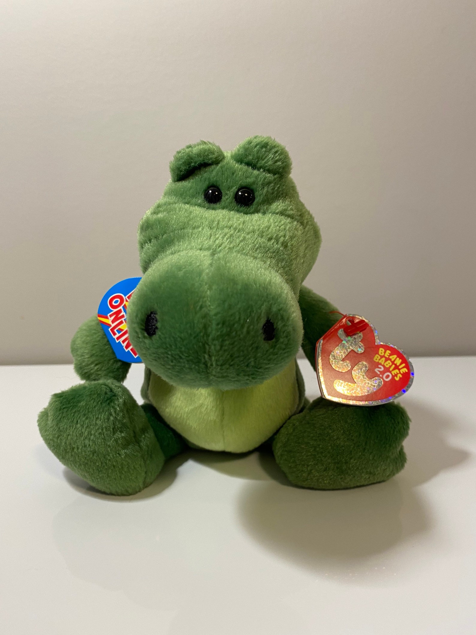 TY Beanie Baby 2.0 Chompy the Alligator 6 inch | Etsy