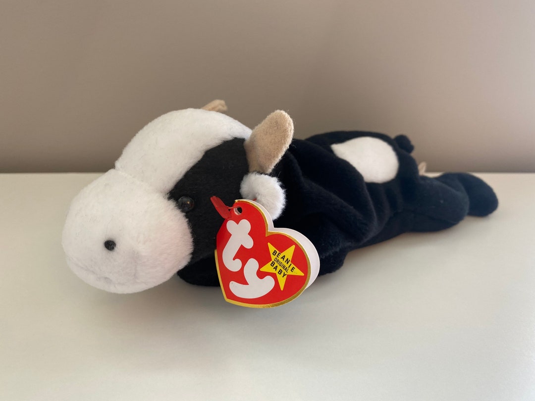 Ty Beanie Baby “daisy” the Cow (9 Inch) - Etsy