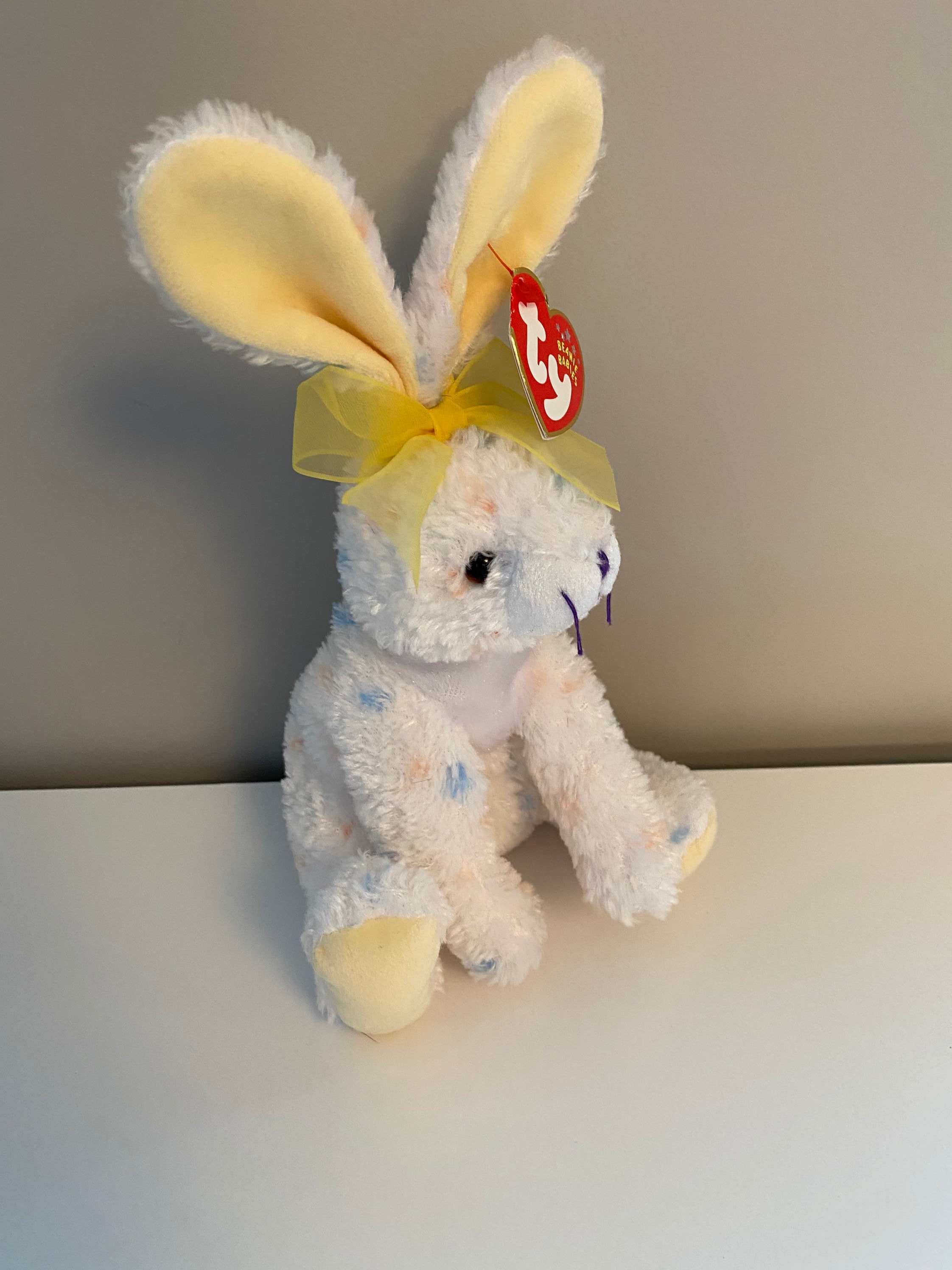 TY Beanie Baby Carrots the Adorable Yellow and White Bunny | Etsy