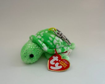 Ty Key Clip Beanie Baby dazzler the Pink Bear Metal Key Chains 4 Inch ...