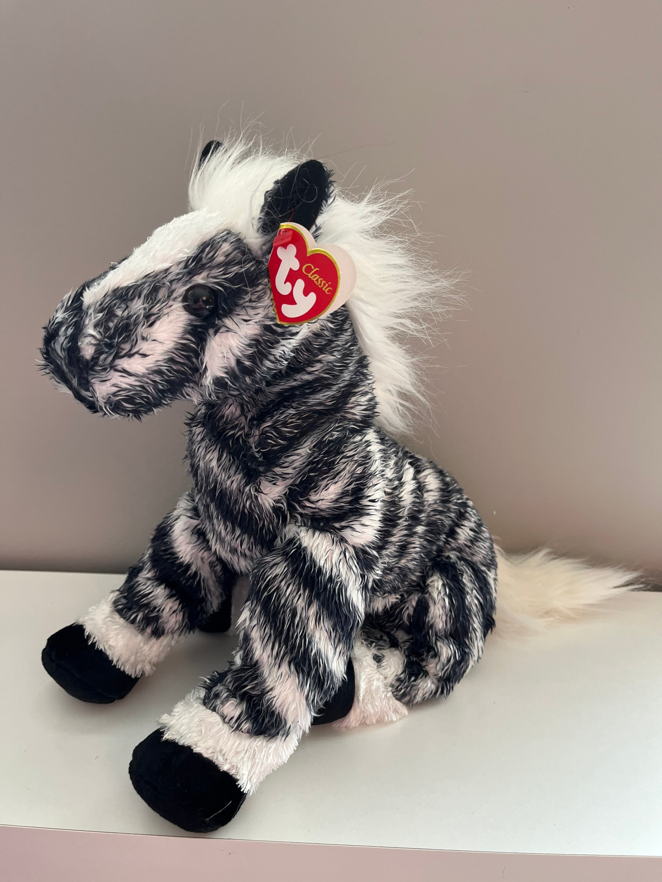 Ty Classics Collection “kivu” the Zebra! (14 Inch) - Etsy Ty Classics Collection “kivu” the Zebra! (14 Inch) - Etsy