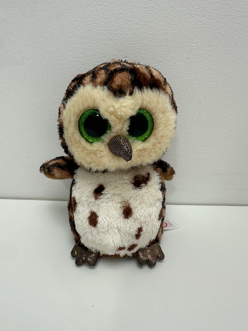 Ty Beanie Boo “sammy” the Cute Owl - No Hang Tag (6 Inch) - Etsy