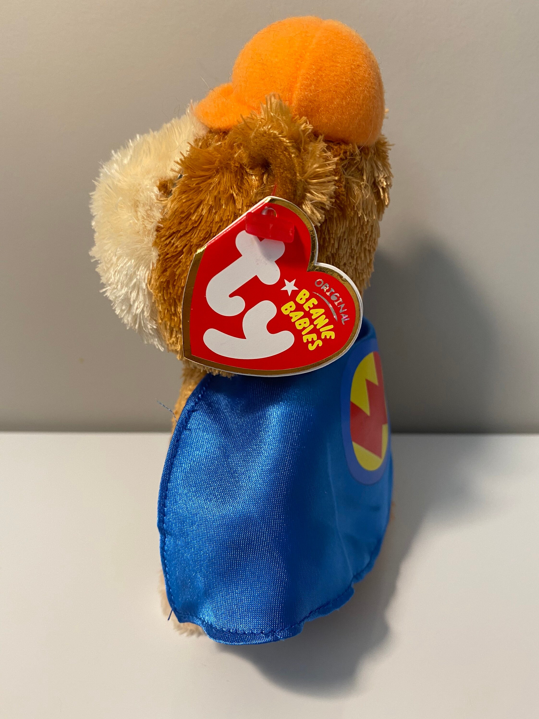 TY Beanie Baby linny the Guinea Pig Wearing Blue Cape From - Etsy UK