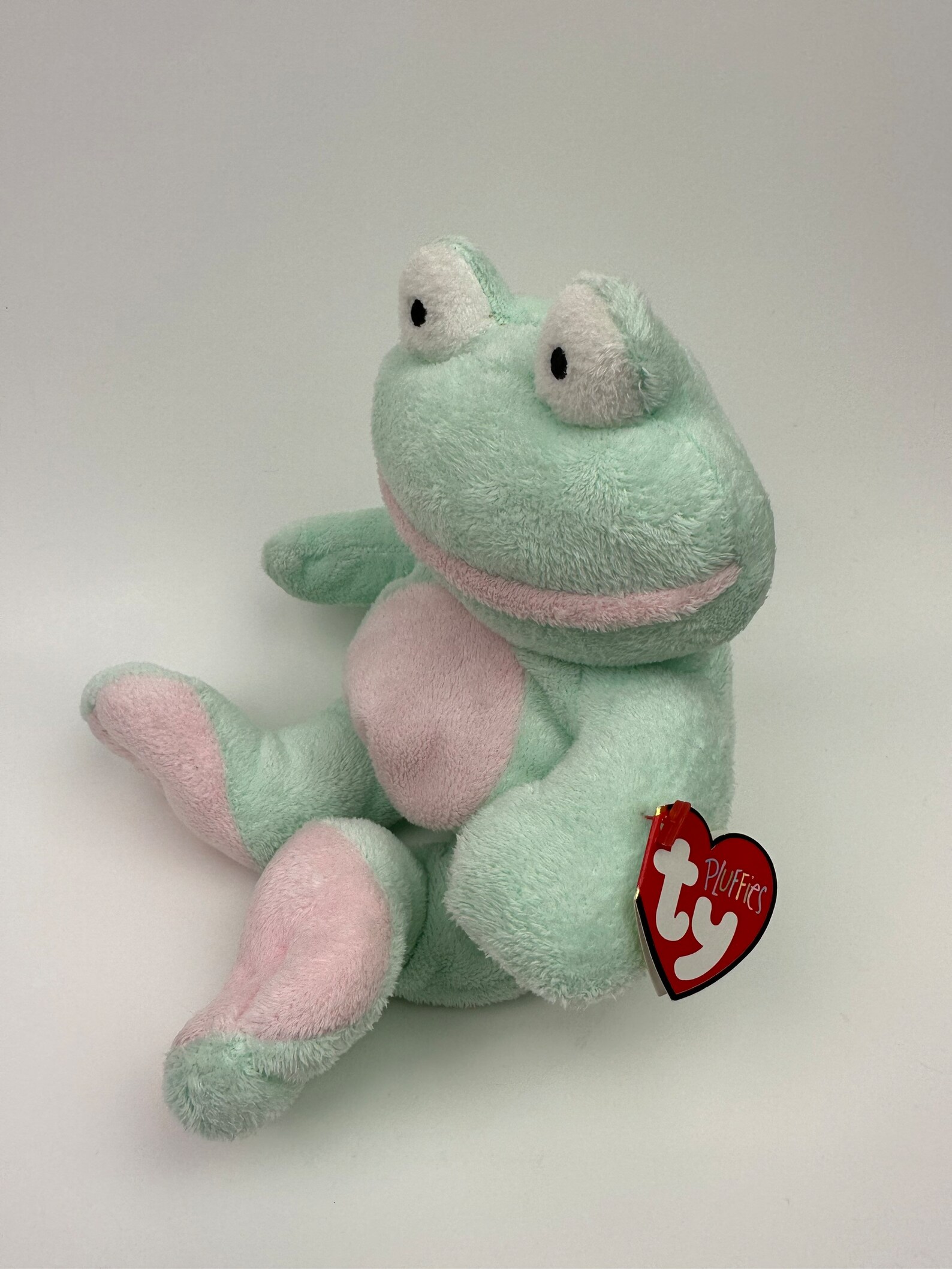 TY Pluffies grins the Super Adorable Frog Plush TY - Etsy
