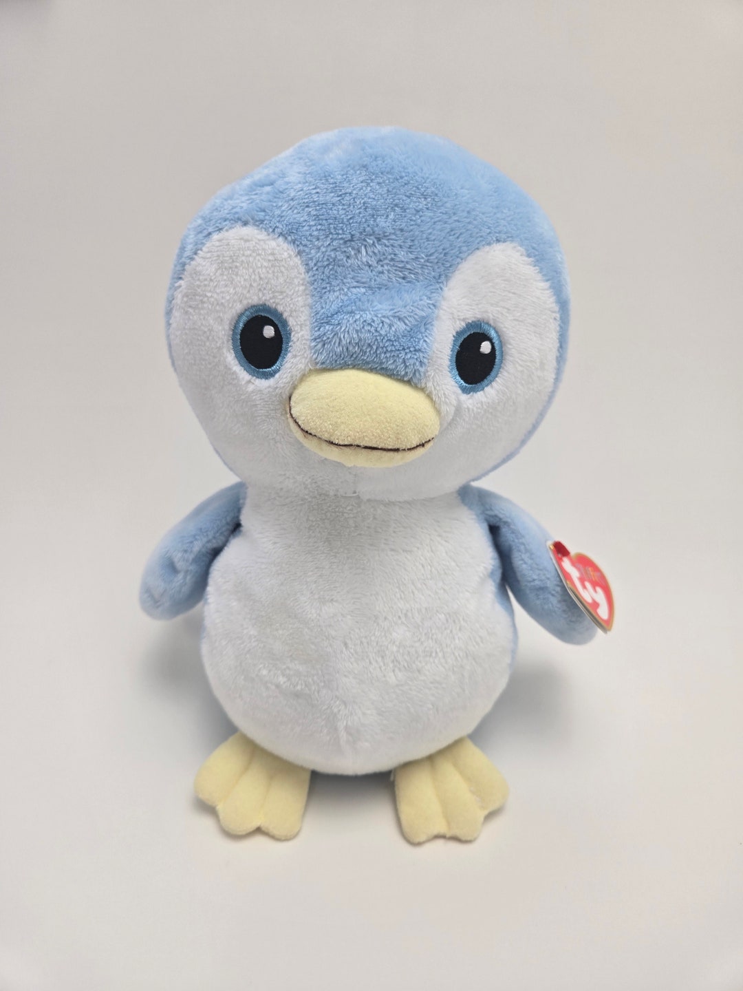 TY Pluffies “petey” the Blue Penguin *rare* (10 Inch) - Etsy