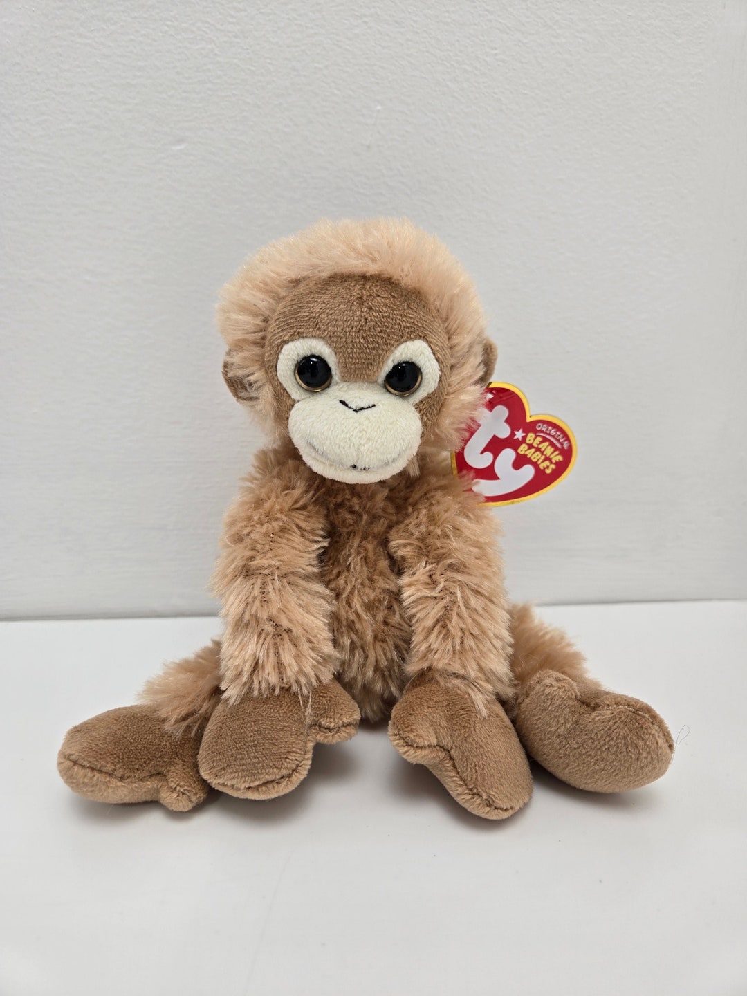 Ty Beanie Baby Bongo the Orangutan Newer Version rare 8.5 Inch - Etsy