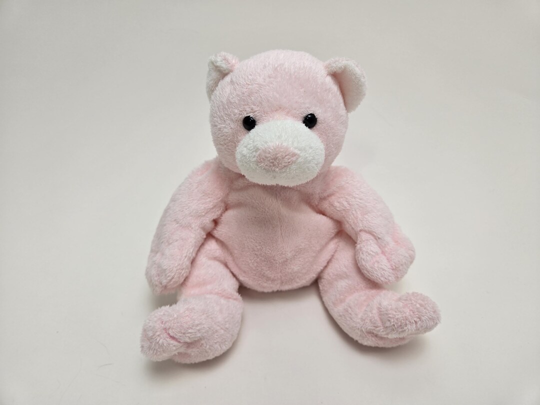 TY Pluffies Collection pudder the Pink Bear No Hang Tag 10 Inch - Etsy