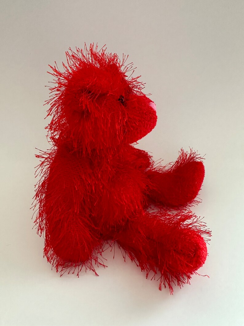 TY Punkies Collection sizzles the Red Bear 8 Inch - Etsy
