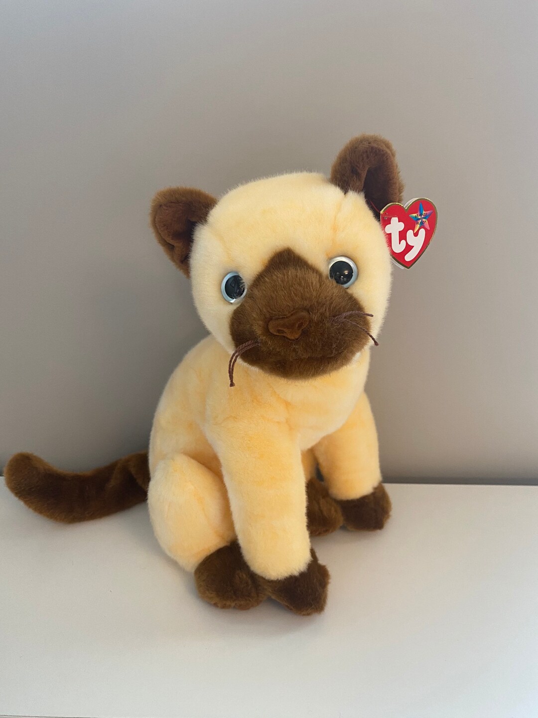 Ty Beanie Buddy “siam” the Siamese Cat (12 Inch) - Etsy