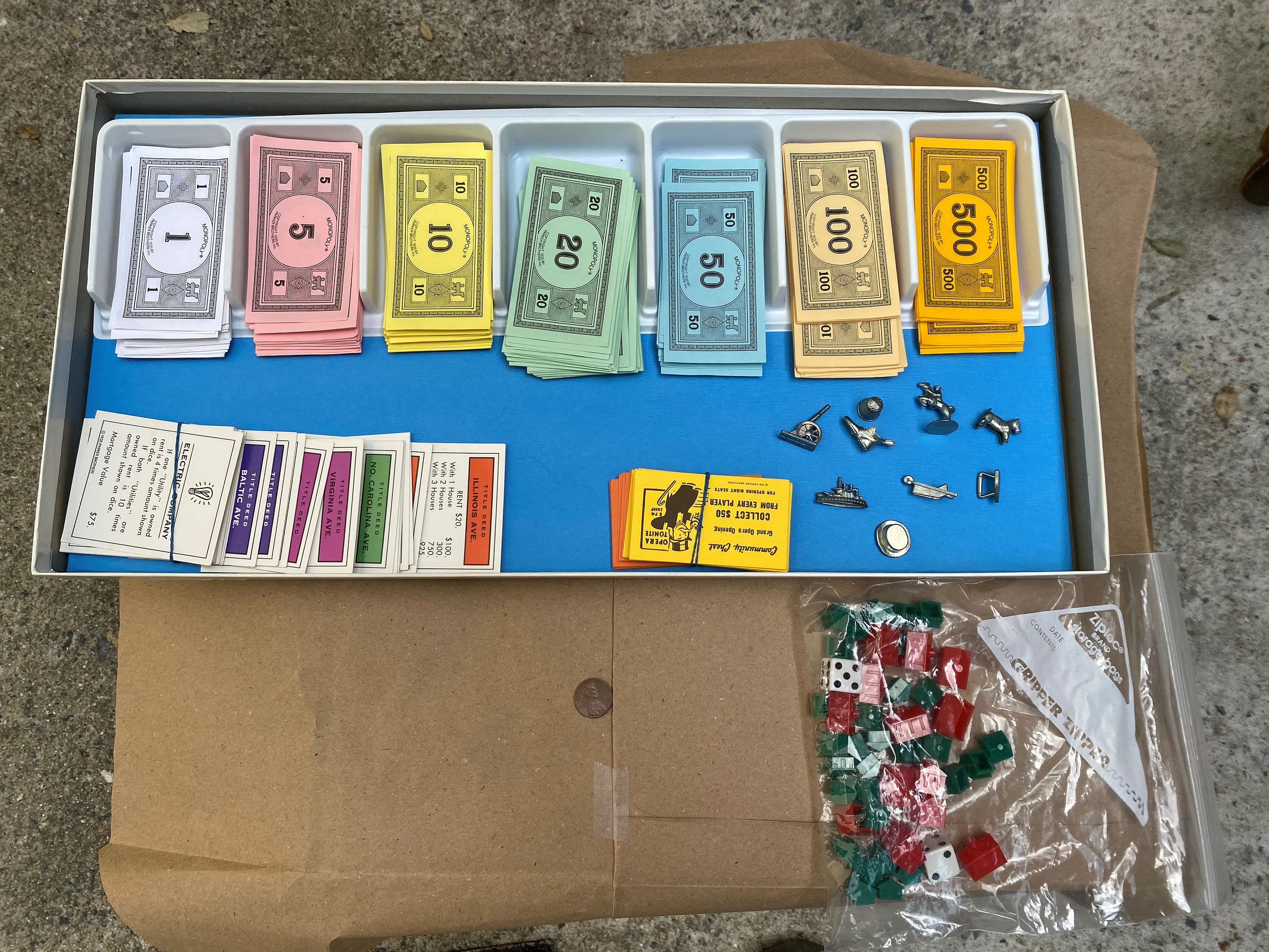 Monopoly Vintage 1985 Board Game in Original Box - Etsy