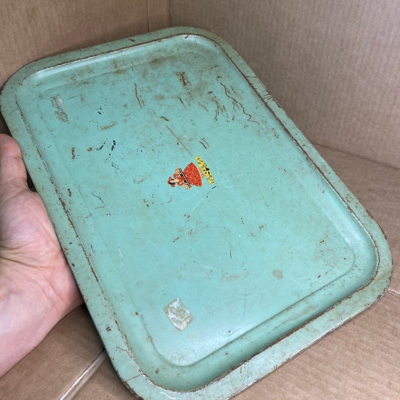 Vintage Metal Tv Trays - Etsy