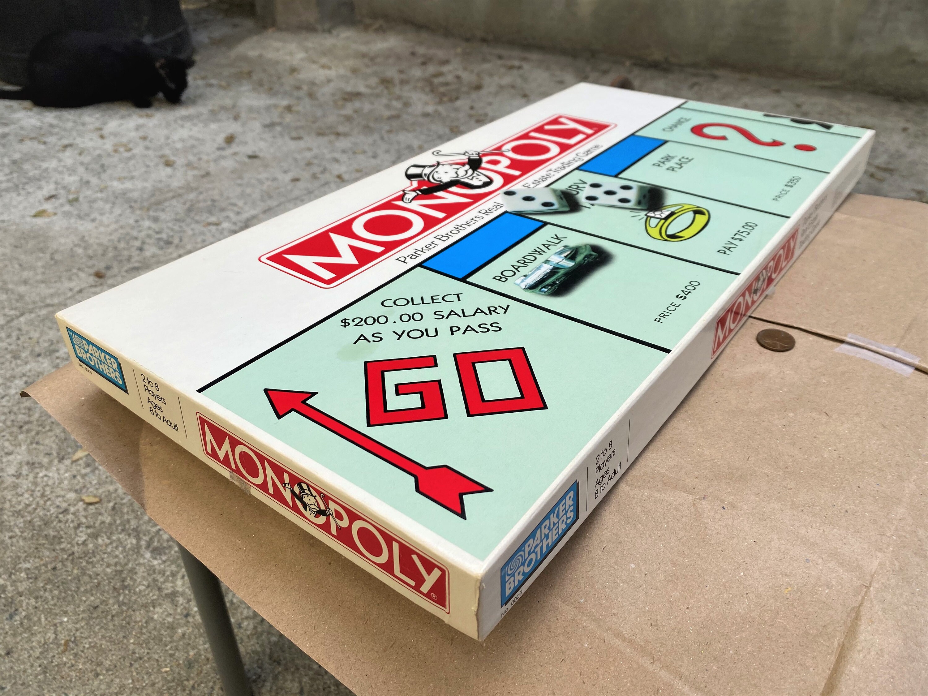 Monopoly Vintage 1985 Board Game in Original Box - Etsy