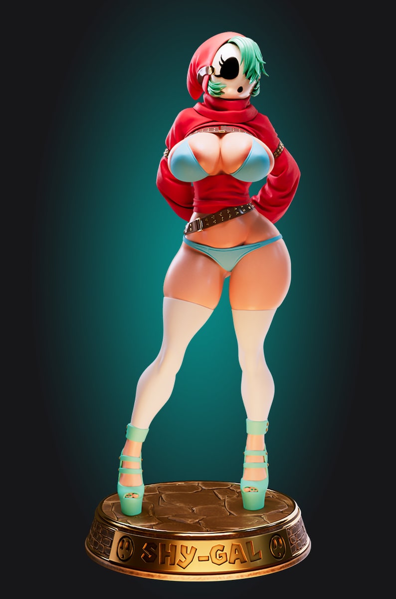 Shy Gal Ultra Thicc 3d Printed Resin Garagekit Etsy