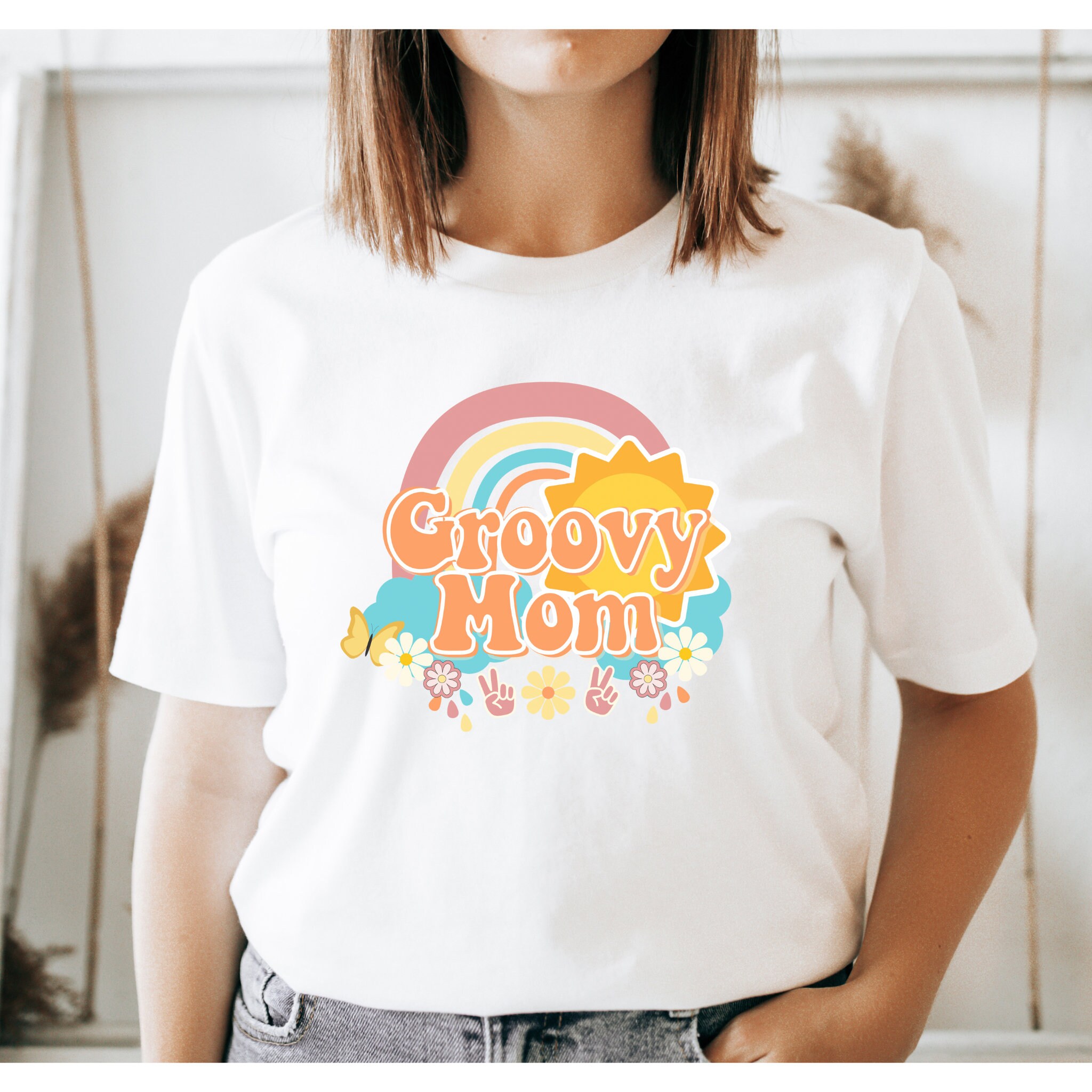 Groovy Mom PNG, Groovy Baby PNG, Design File for Print, Digital File - Etsy
