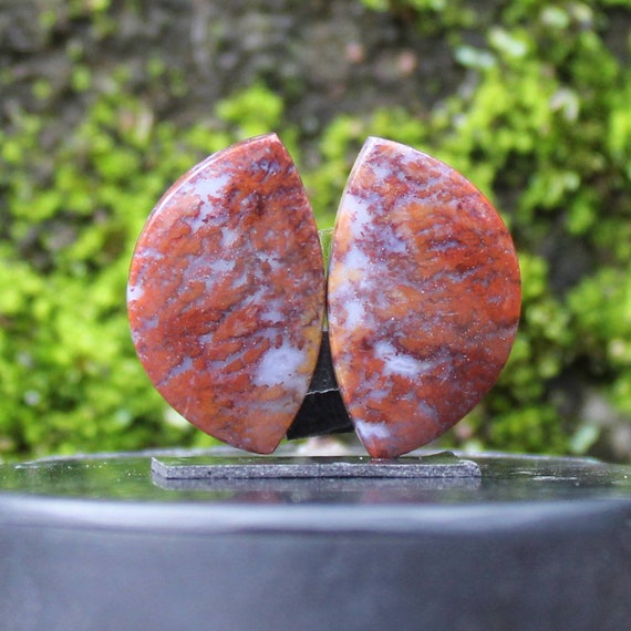 Plum Jasper Pair - Etsy