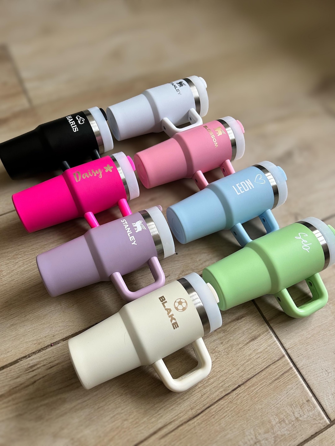 Stanley Style Kids Tumbler Children’s Small Size Travel Tumbler Flask ...