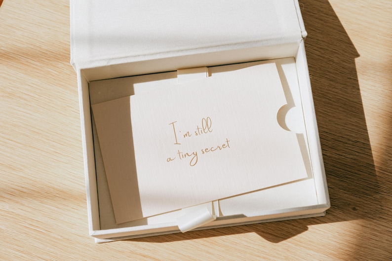 Pregnancy Announcement Envelope for Baby Ultrasound I Am Still a Tiny ...