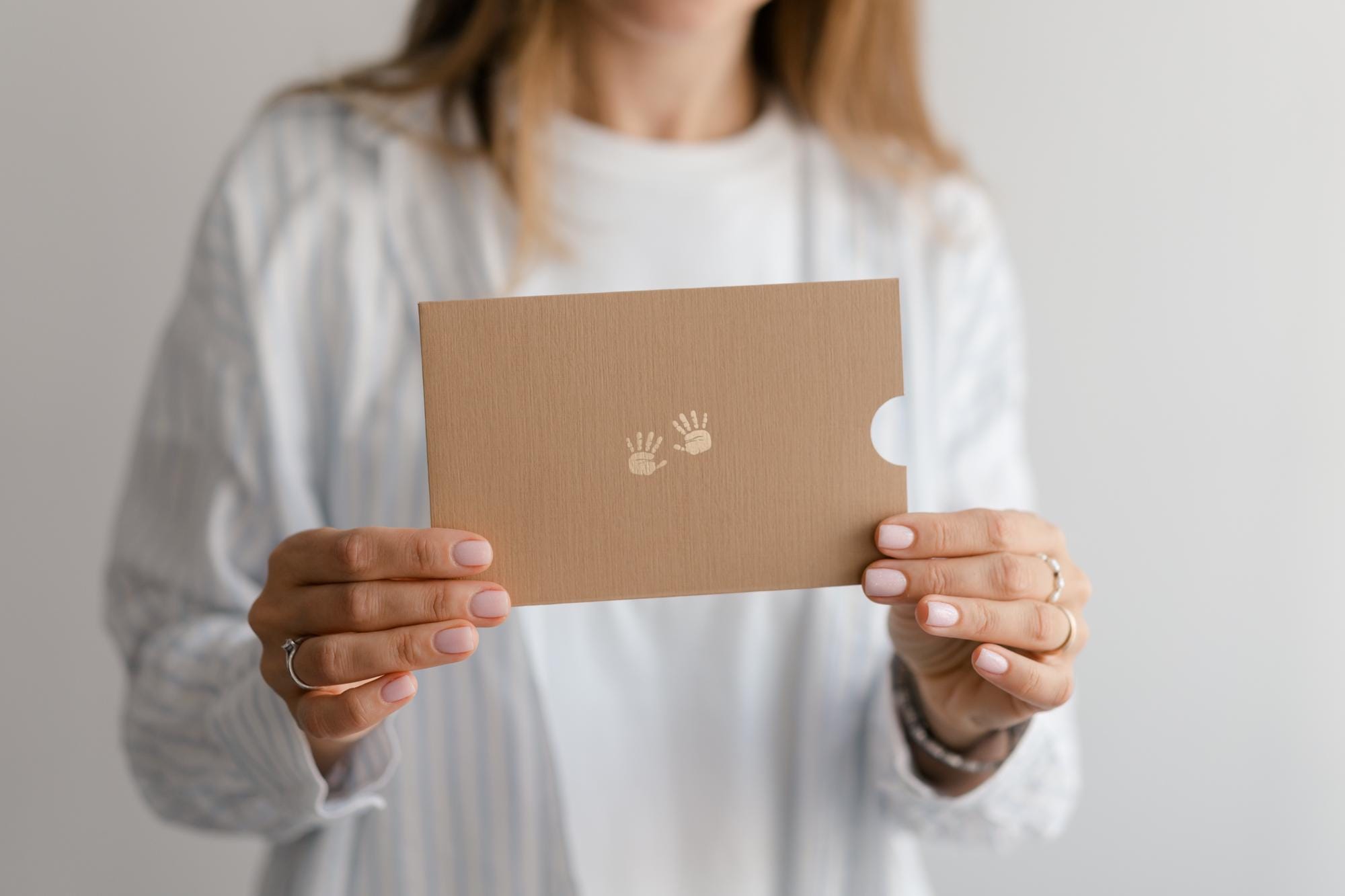 Baby Handprint Storage Envelope | DIY Handprint Kit | Pregnancy and ...