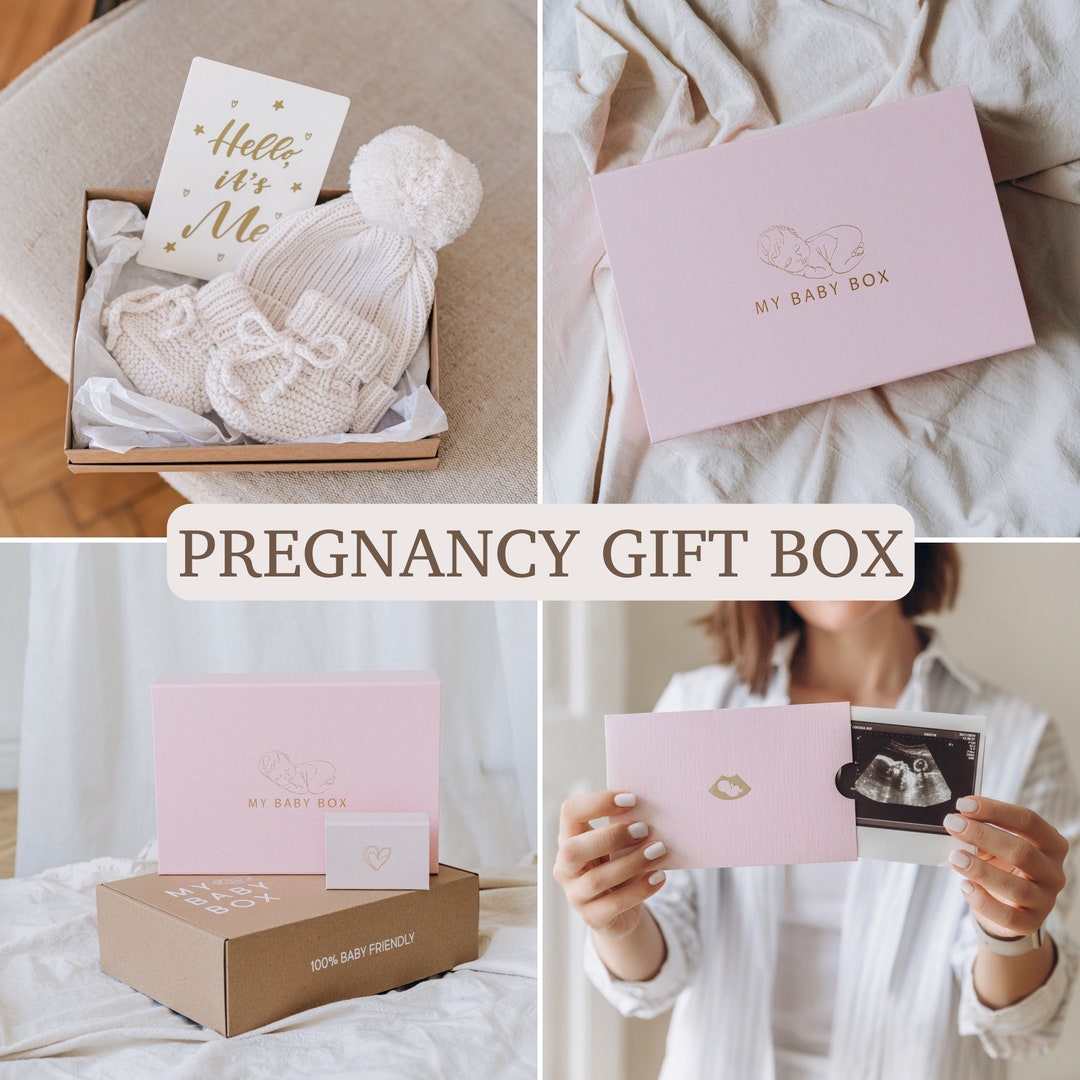 Pregnancy Gift Box Idea Newborn Coming Home Outfit Baby Girl Keepsake ...