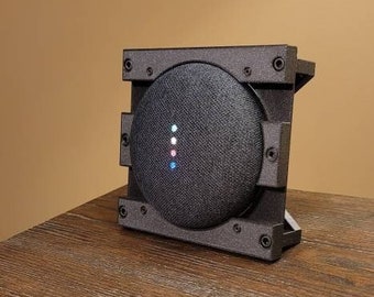 Google Home Mini Stand Mount for Desk, Dresser, Etc Make It Visible ...