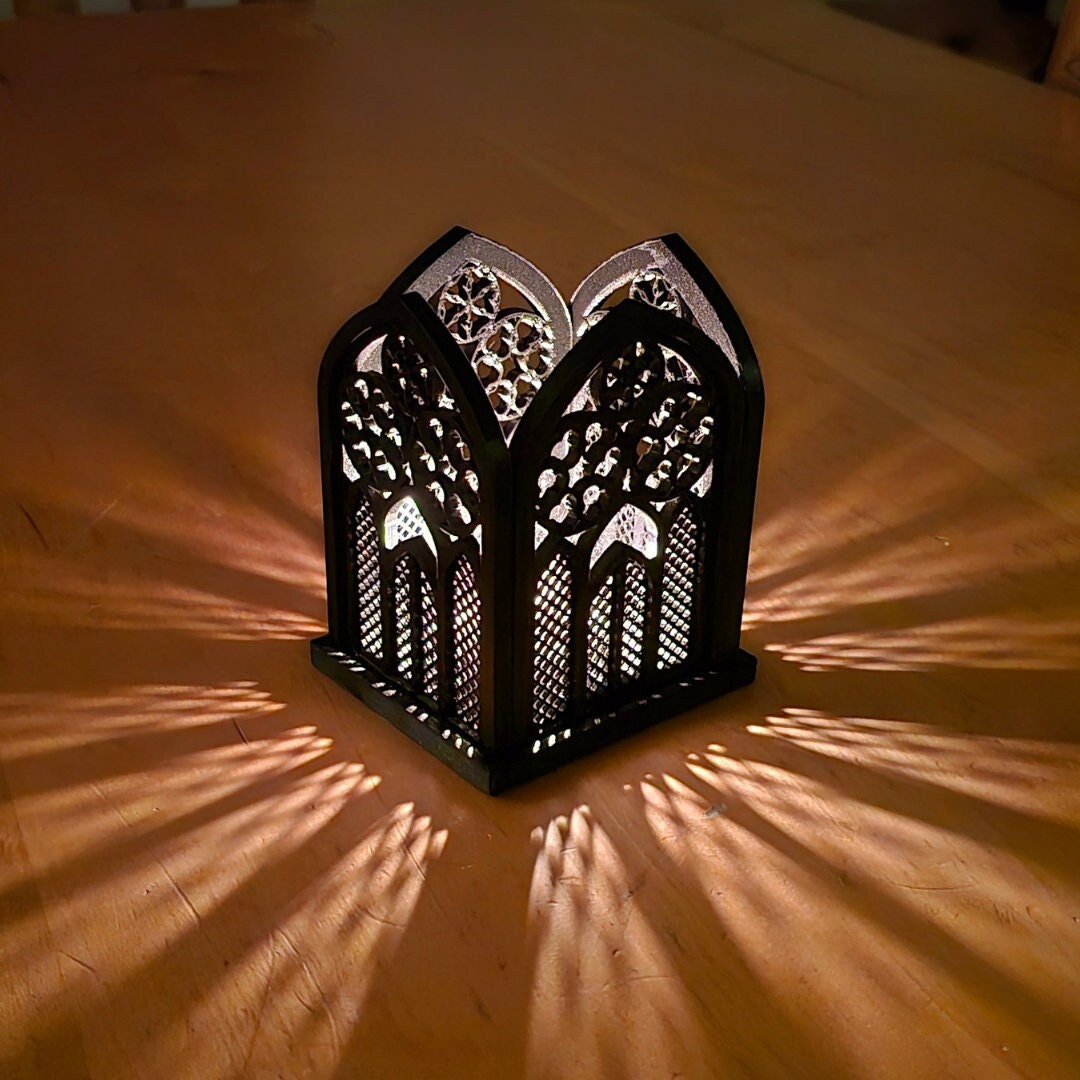 Goth Candle Holder, Votive Candle Holder, Goth Decor, Gothic Art ...