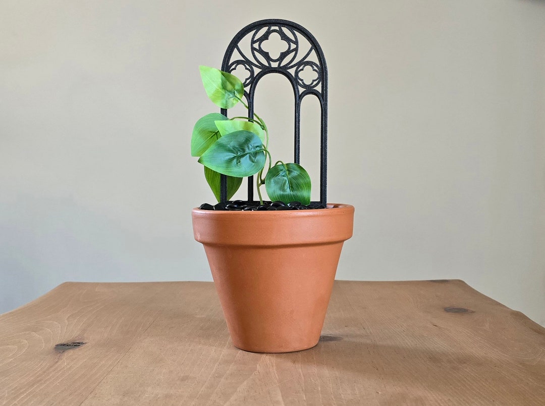 Gothic Plant Trellis, Plant Stake, Plant Accessories, Trellis, Plant ...