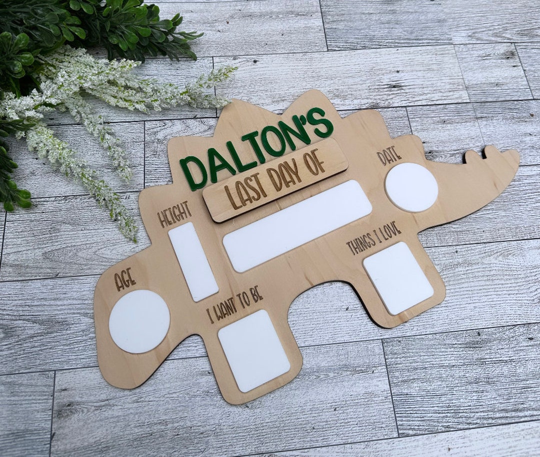 First Day of School Sign | Last Day of School Sign | School Photo Prop ...