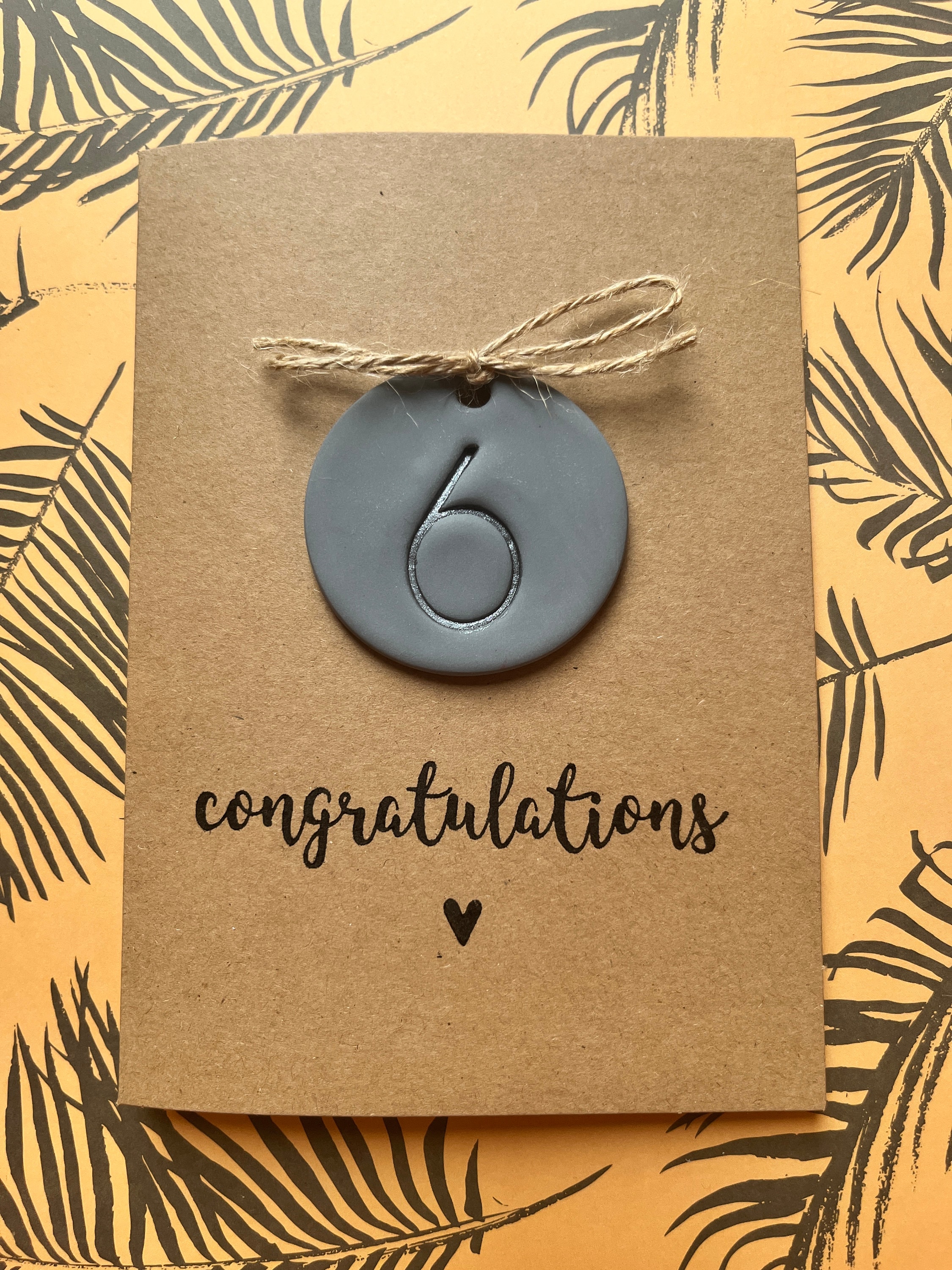 6 Years Together Iron Happy Anniversary A6 Blank Card - Etsy UK