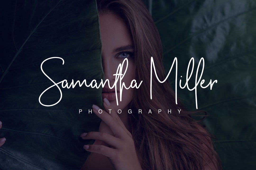 Watermark Logo Photography Logo Signature Logo Handwritten - Etsy Australia